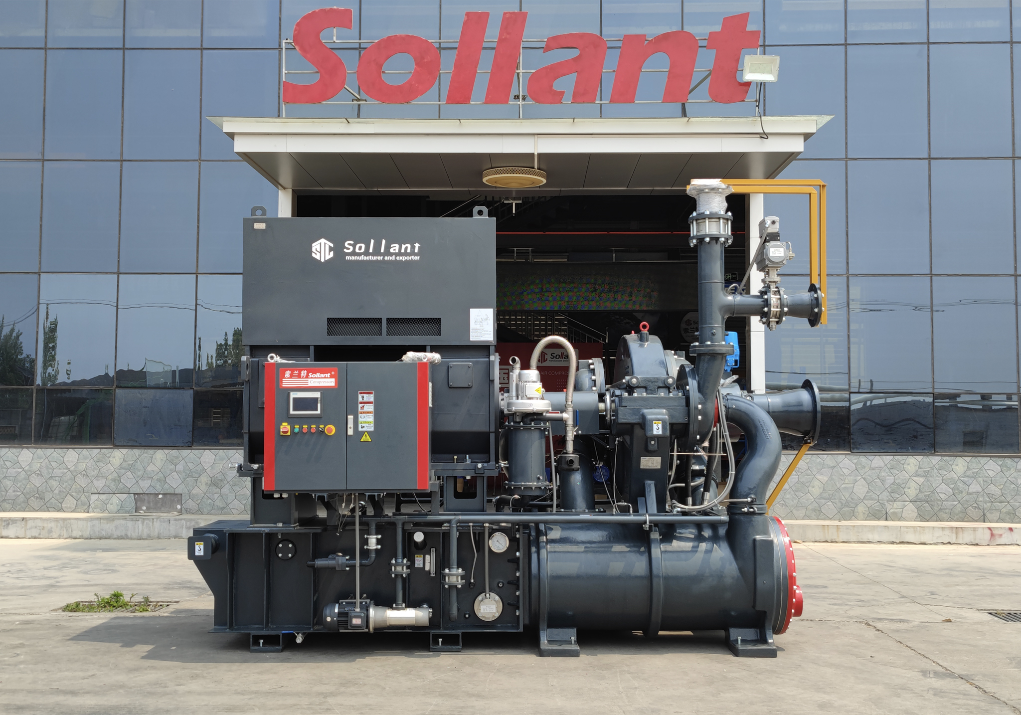 Air Compressor PDF File about Sollant Rotary Screw Compressor